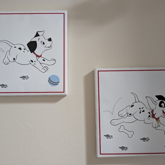 Wall Decor | Vintage 11 Dalmatians Wall Art | Poshmark